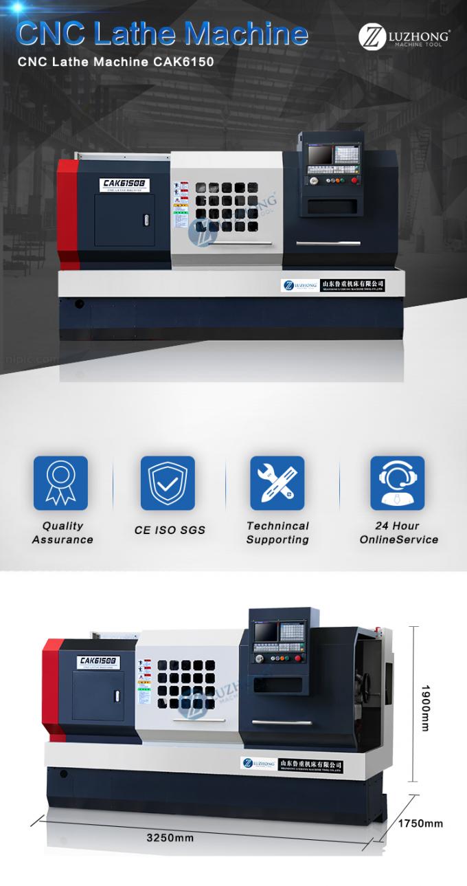 New Numerical Control CAK6150 CNC Lathe Machine Price